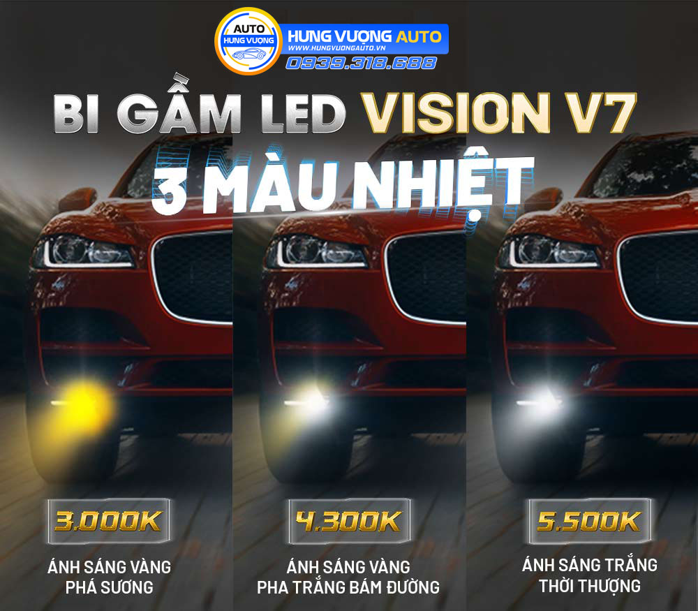 Đèn bi gầm Nexway Vision V7 - Hưng Vượng Auto Hải Dương